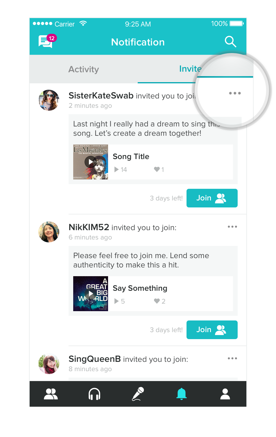 Bookmark Invites on Sing iOS | Smule Blog